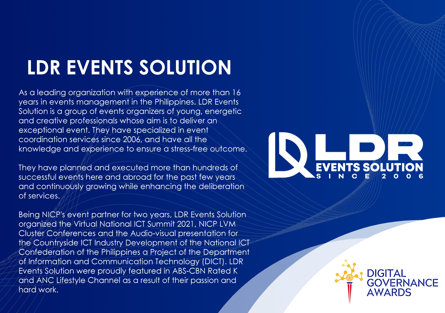 Digital Governance Awards - National ICT Confederation of the Philippines